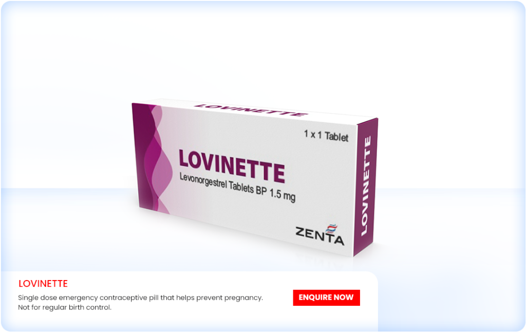 Lovinette - Contraceptive Pill | Zenta Health