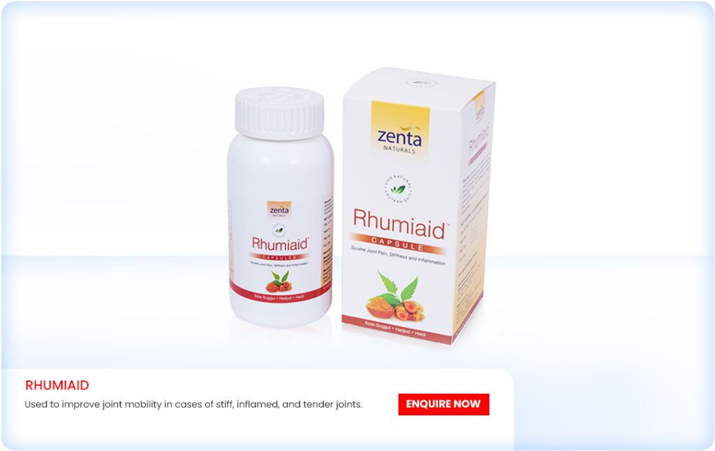 Rhumiaid I Herbal joint pain relief medicine I Zenta Healthcare